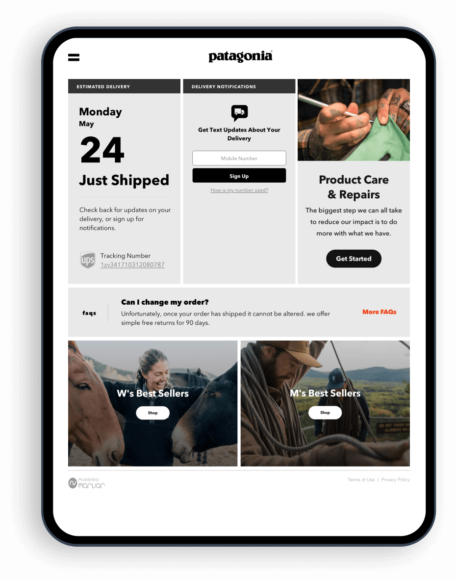Narvar | ECをもっと便利にするサービス